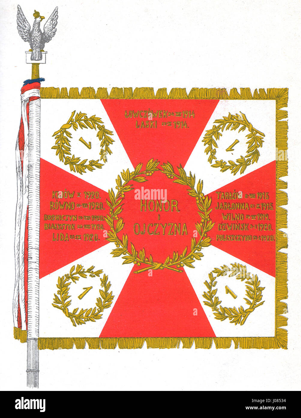 Army standard Cut Out Stock Images & Pictures - Alamy