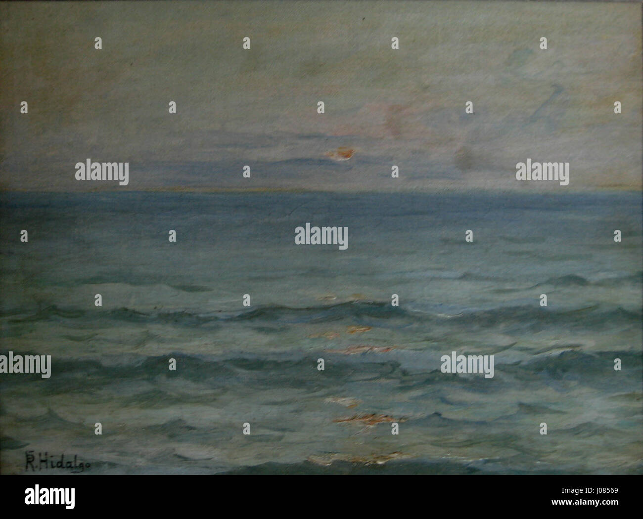 Félix Resurrección Hidalgo’s 'Seascape' captures the serenity of the ...