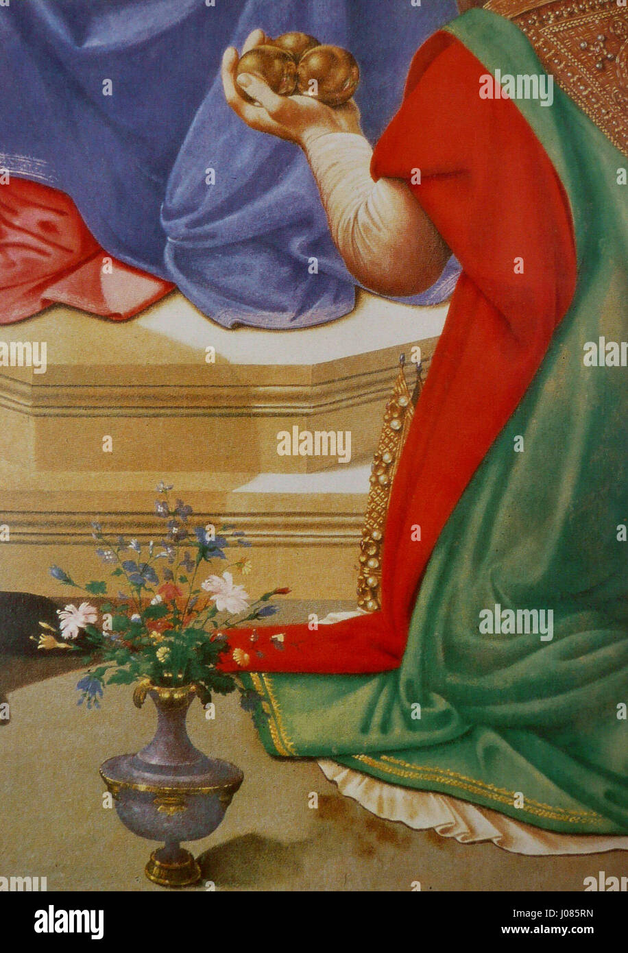 Piero di Cosimo's painting 'Vierge … l'enfant en majesté' depicts the ...