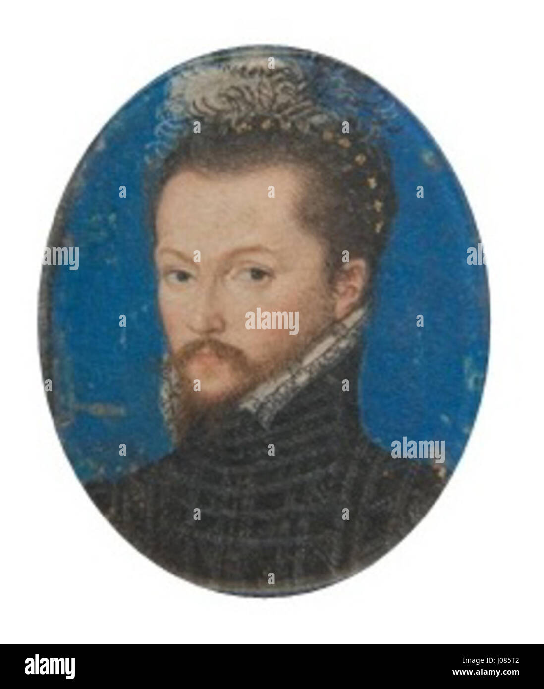 François Clouet's portrait of a gentleman, painted around 1560 ...