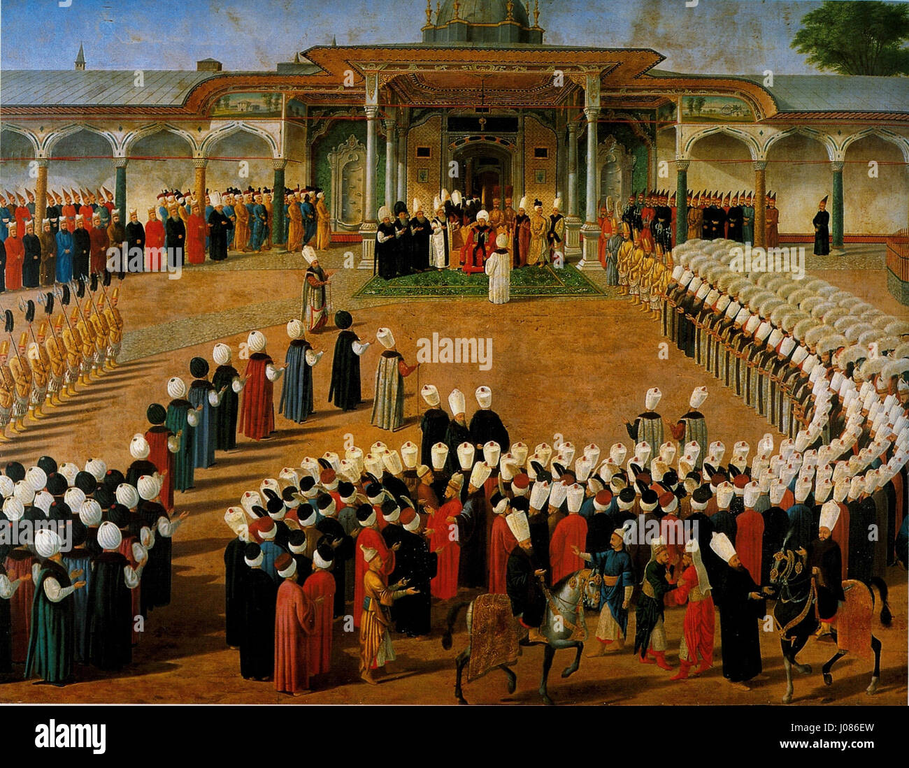 Konstantin Kapidagli’s depiction of the 1789 enthronement ceremony of ...