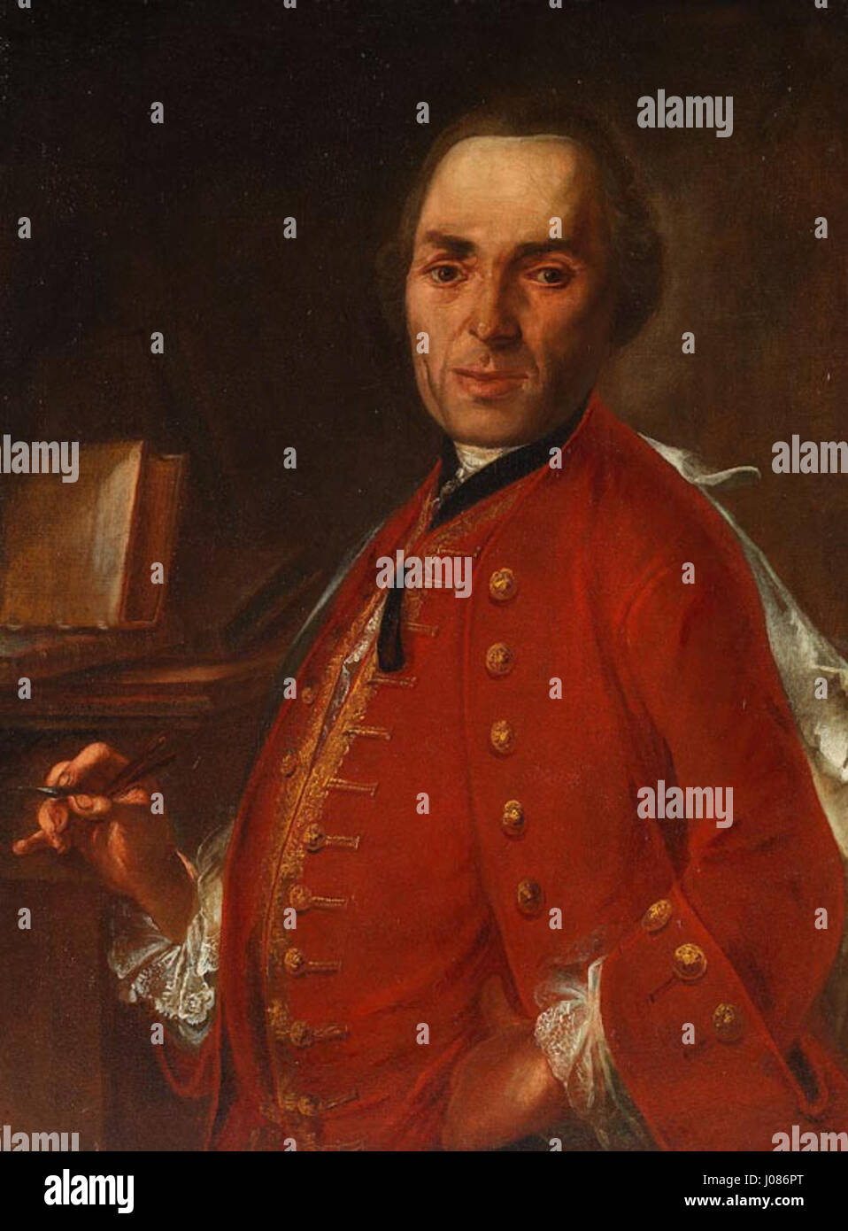 The portrait of Anton Bachmayer, a prominent surgeon, reflects the ...