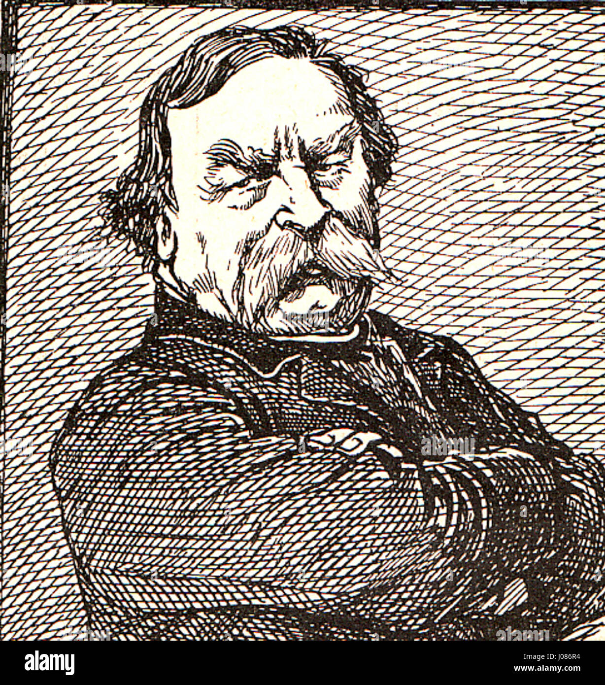 Homicskó Portrait of Ferenc Deák Stock Photo - Alamy