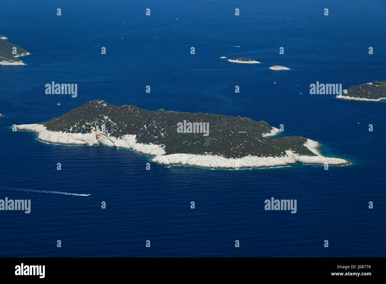 Aerial view archipelago grass hi-res stock photography and images - Alamy