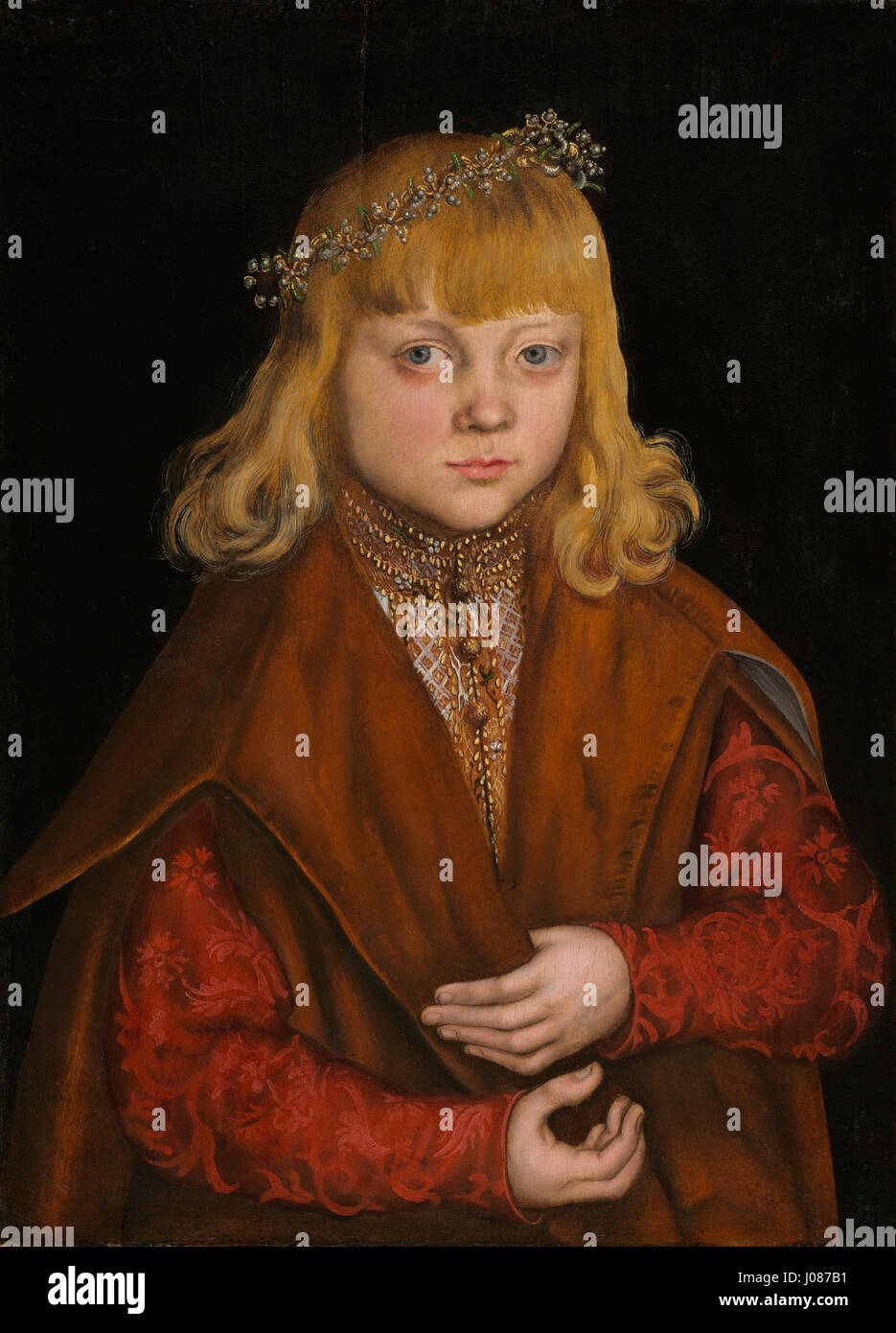 This portrait by Lucas Cranach the Elder depicts a Saxon prince from ...