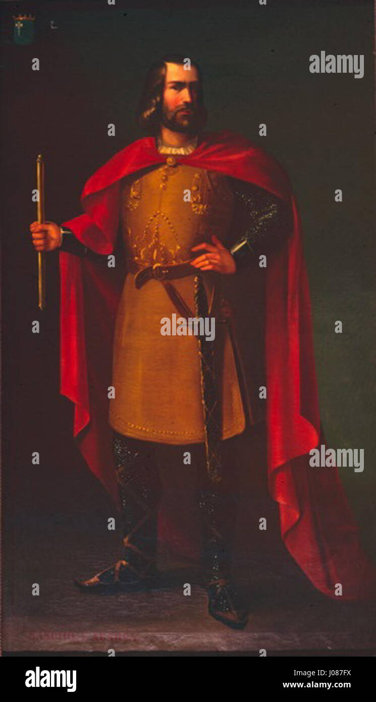 This portrait of Sancho Garcés II, King of Pamplona, depicts the ...