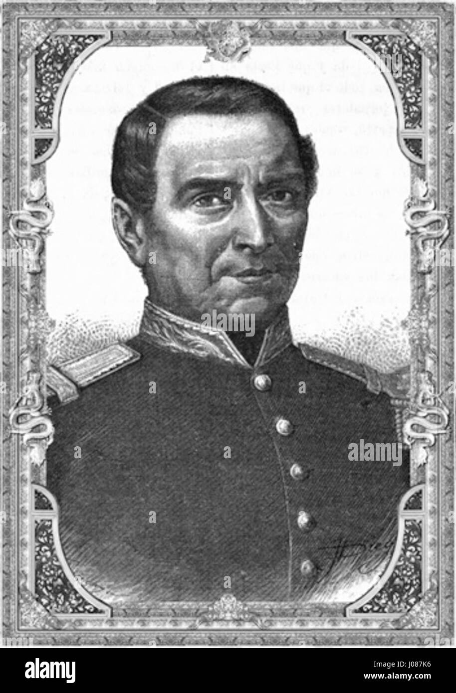Juan Nepomuceno Almonte LT Stock Photo - Alamy