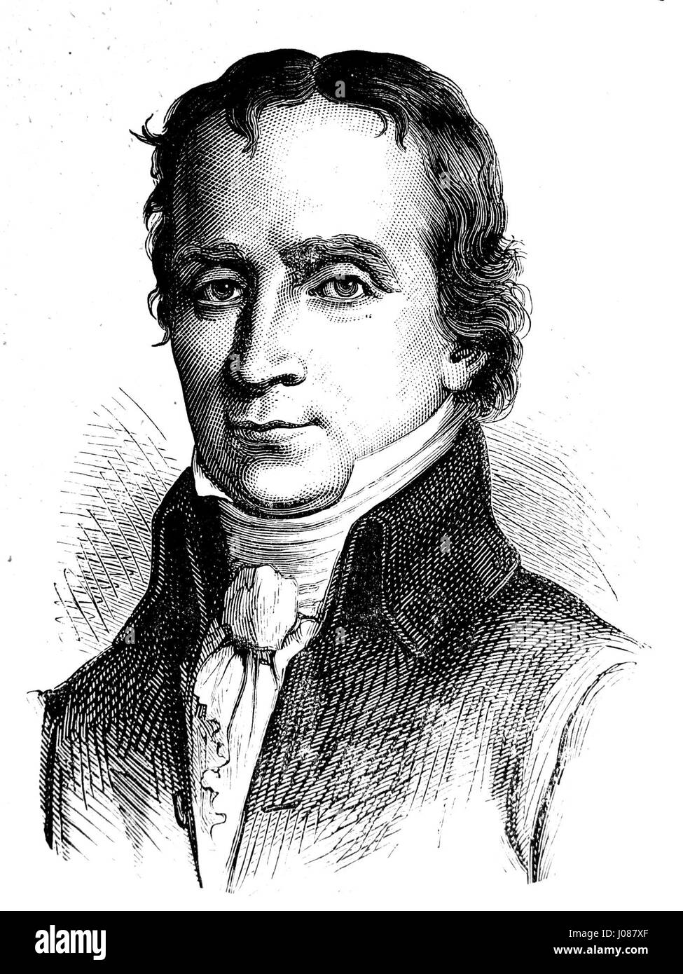 A portrait of François Barbé-Marbois, a French diplomat and marquis ...