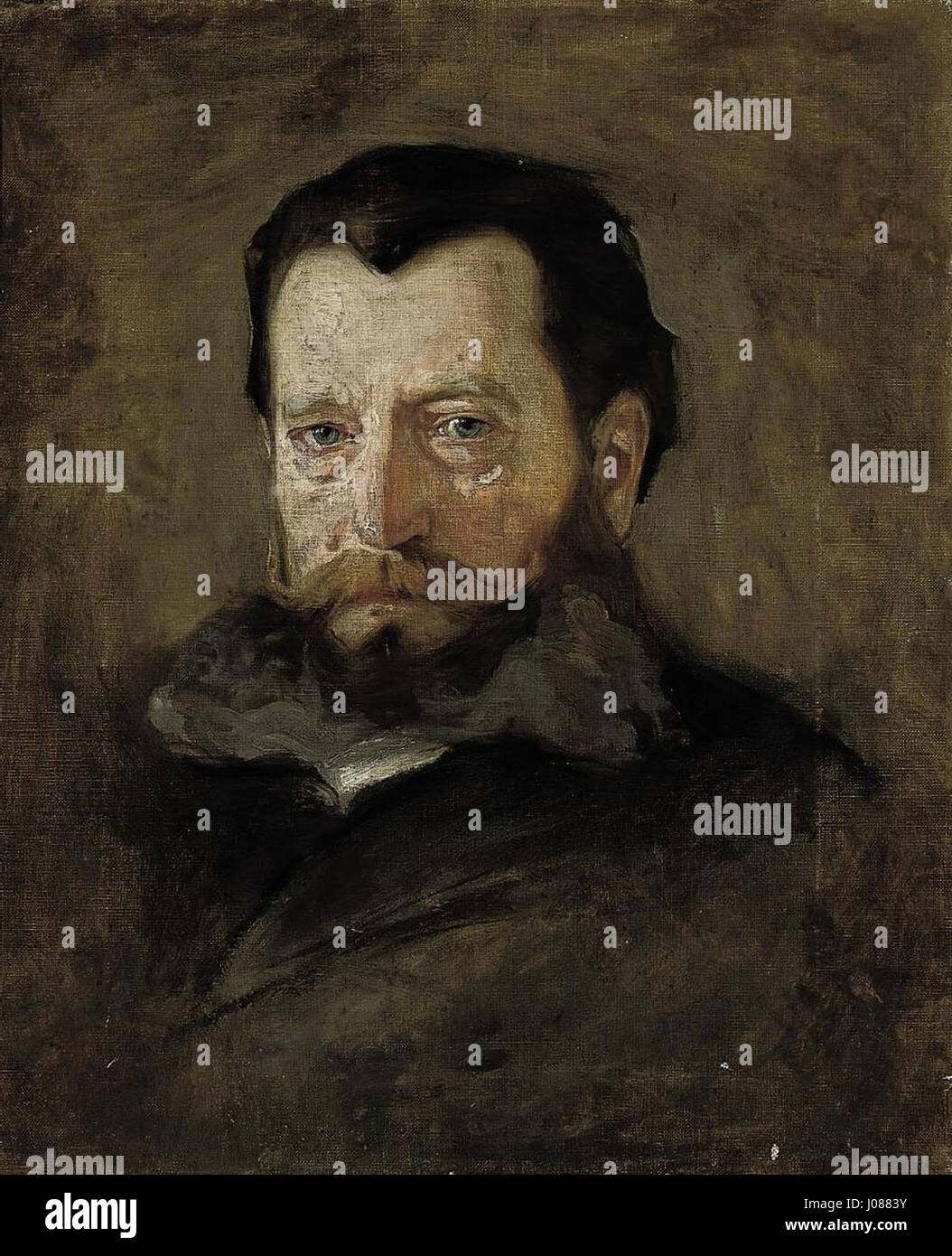 This portrait of Count Ernő Zichy, painted by Philip Alexius de László ...