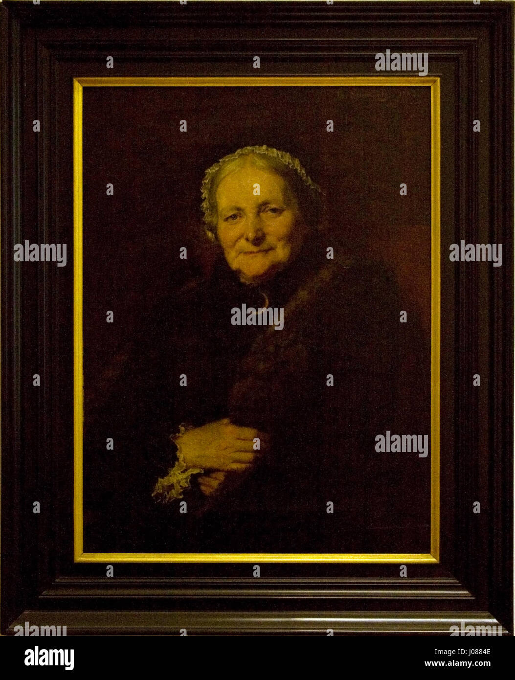 The 'Portrait of C.M. van der Goot-Mabé Grevingh' is a formal painting ...