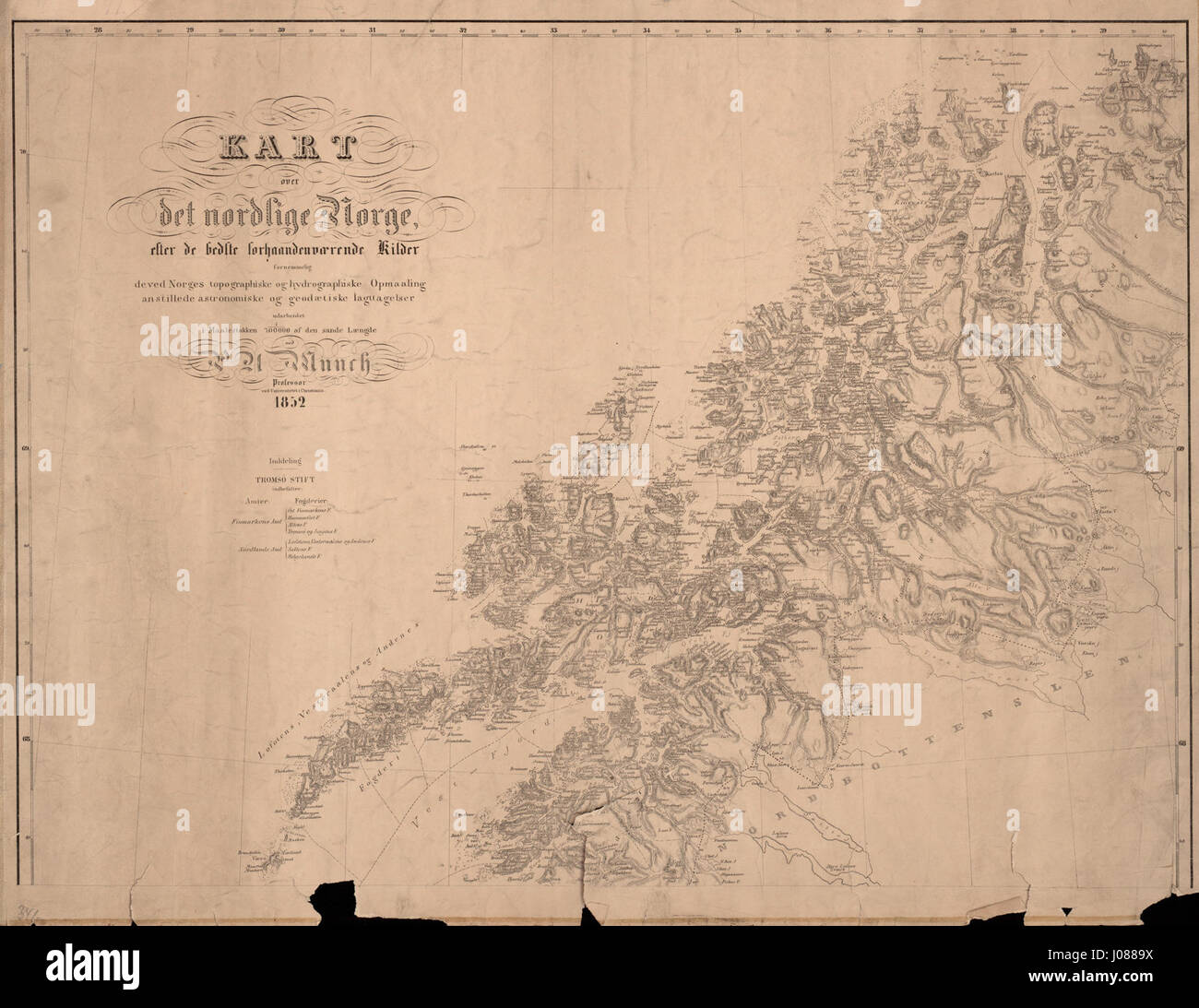 This map of Northern Norway was created using the best available ...