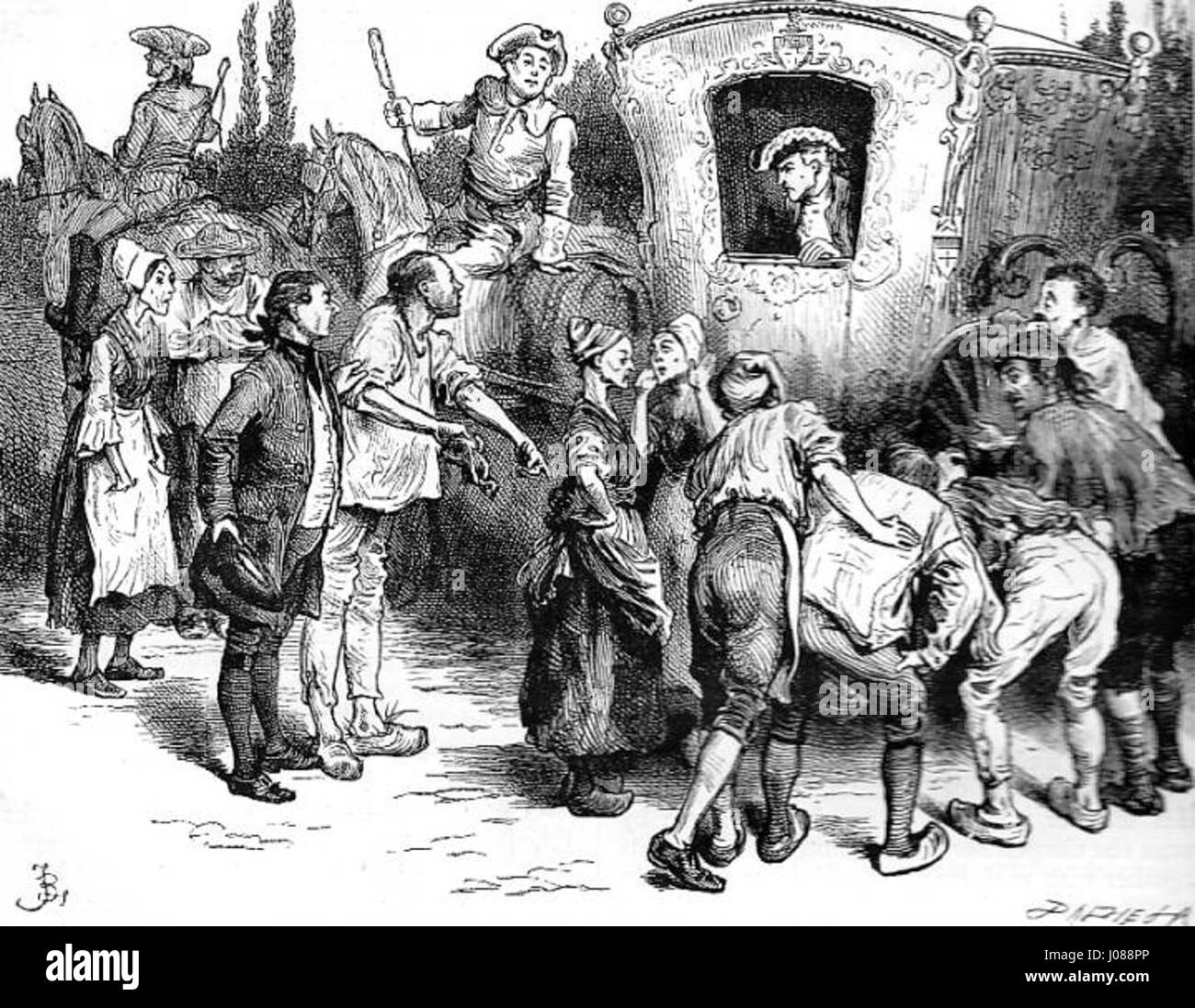 This illustration by Fred Barnard, titled 'He stooped a little (II,8 ...