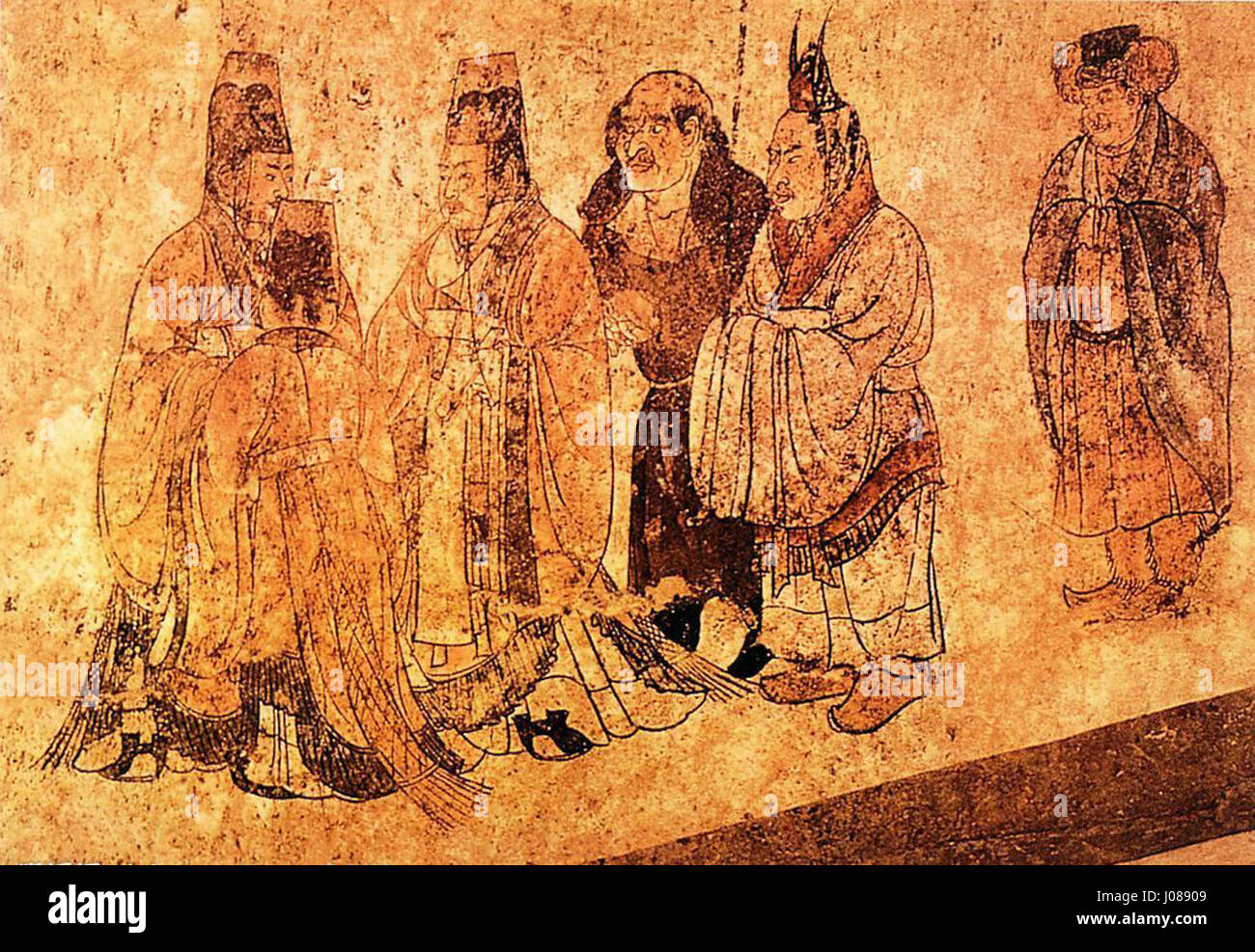 'Samurai of the Edo period' depicts a samurai warrior from Japan’s Edo ...