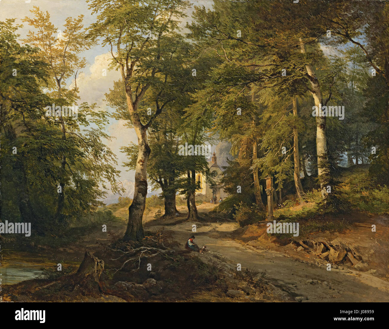 Joseph Höger’s 'Kapelle im Wald' (Chapel in the Forest) from 1850 ...