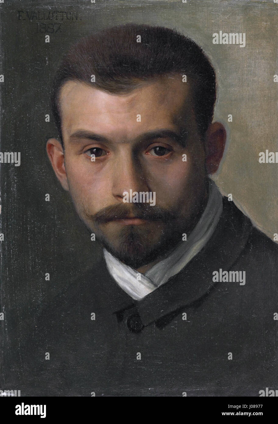 'Félix Jasinsky' by Félix Vallotton is a portrait of the artist's ...