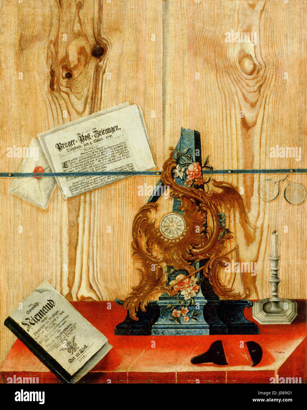 Clockmaker monk hi-res stock photography and images - Alamy