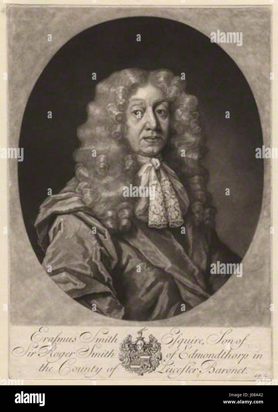 This portrait of Erasmus Smith, created by George White, highlights ...