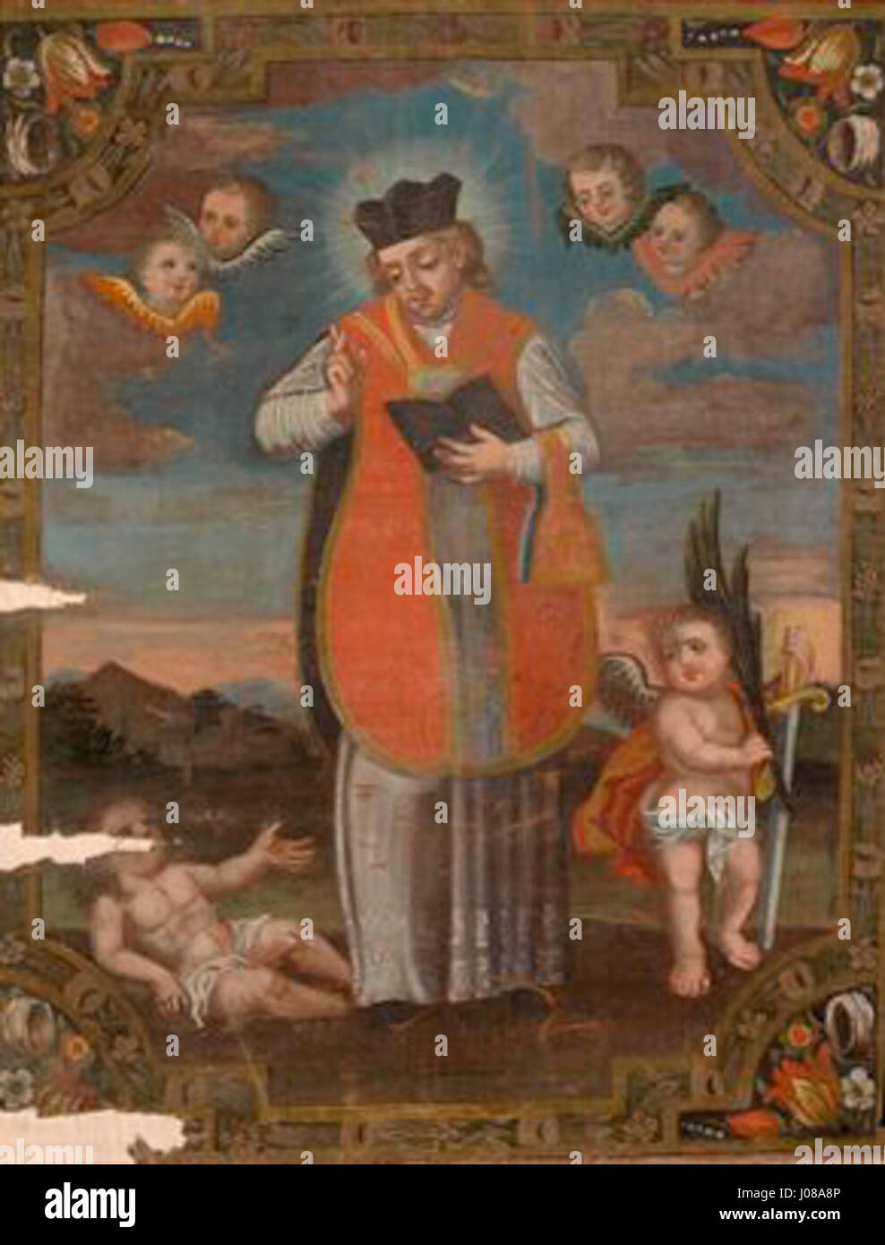 The 'Sv. Valentin' is a religious artwork depicting Saint Valentine ...