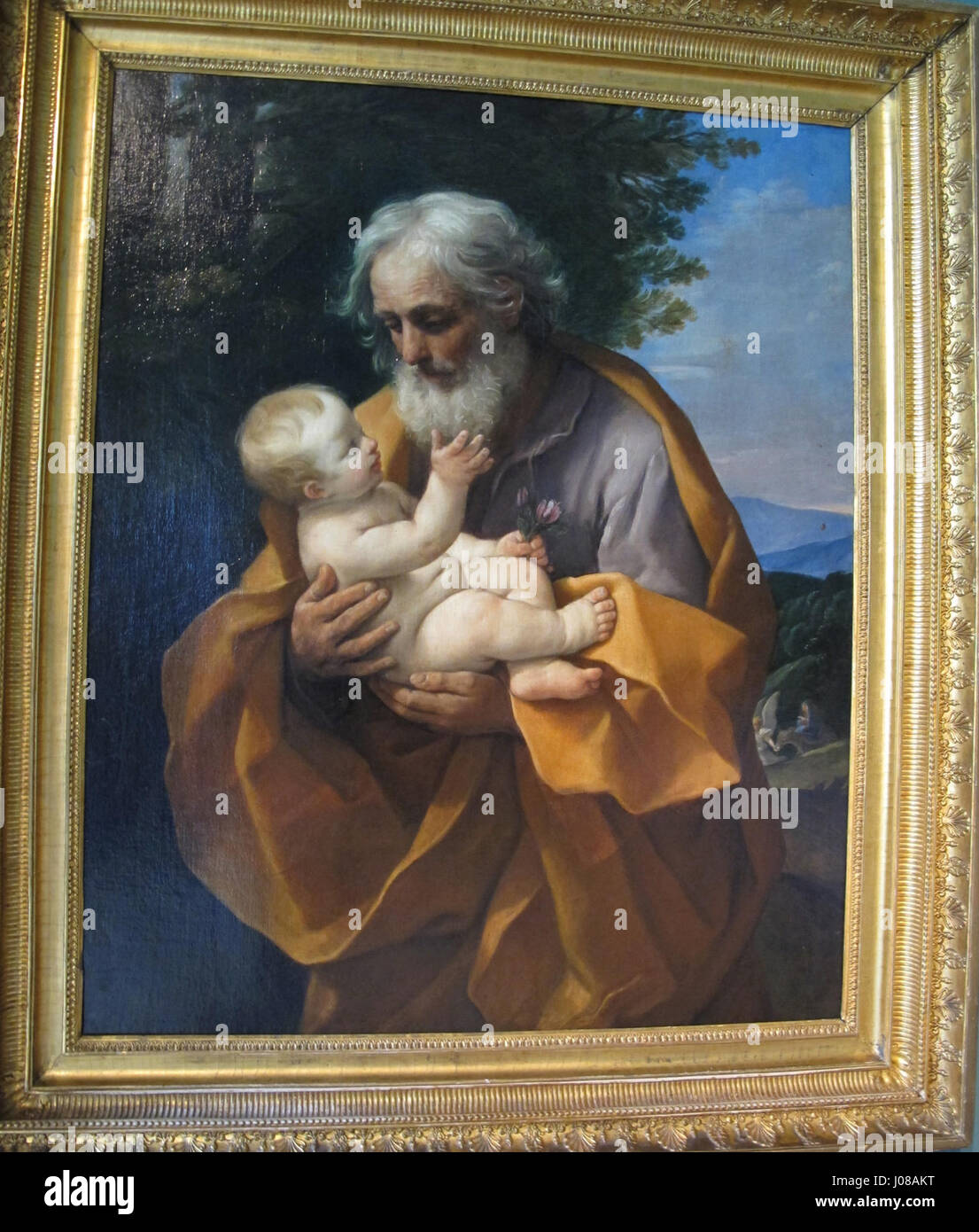 ‘San Giuseppe col Bambin Gesù’ by Guido Reni is a depiction of St ...