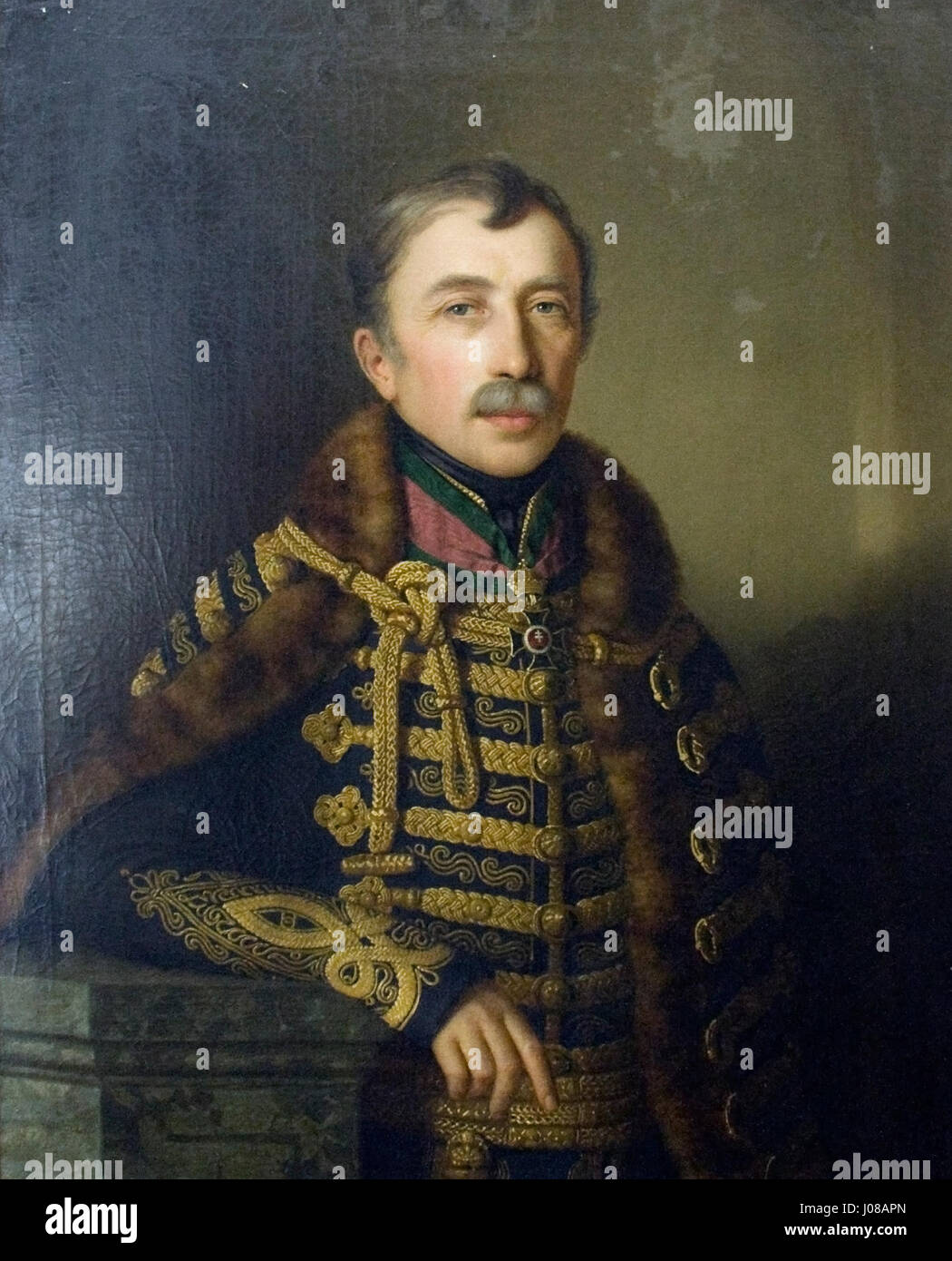 A portrait of Chief Justice Pongrácz Somssich, serving in Hungary ...