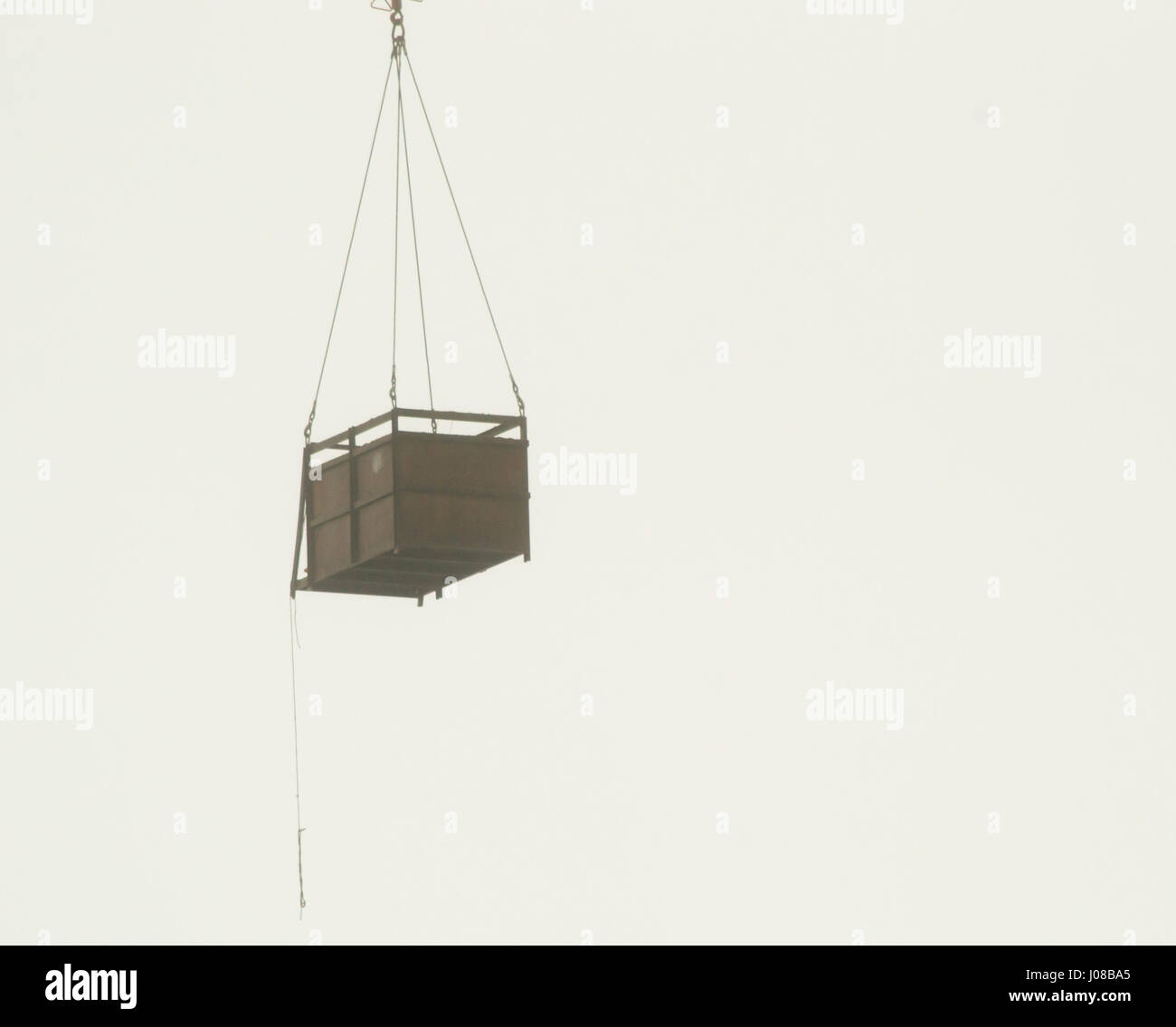 Construction site in foggy weather hi-res stock photography and images ...