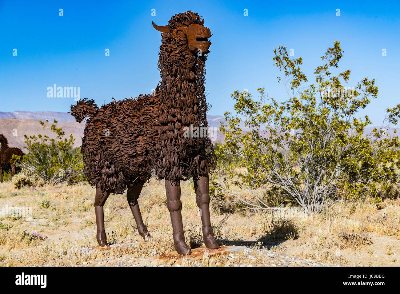 Ricardo Breceda Galeta Meadows Sky Art steel sculptures Stock Photo - Alamy