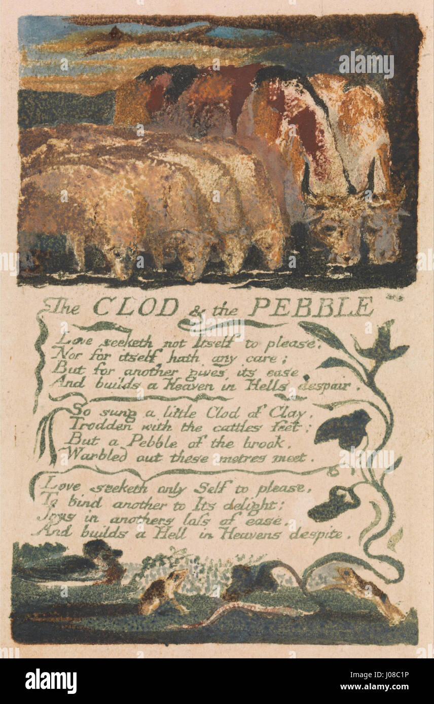 William Blake - Songs of Innocence and of Experience, Plate 36, The ...