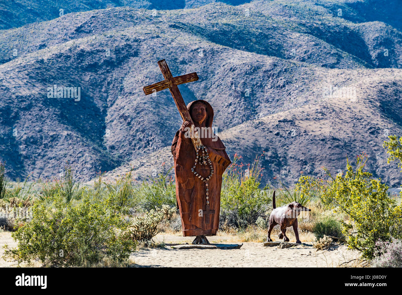 Ricardo Breceda Galeta Meadows Sky Art steel sculptures Stock Photo - Alamy