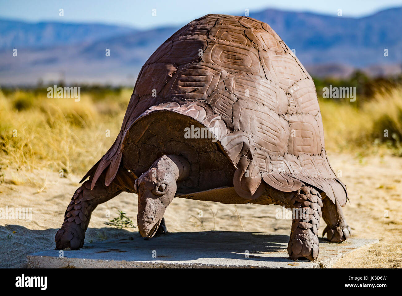Ricardo Breceda Galeta Meadows Sky Art steel sculptures Stock Photo - Alamy