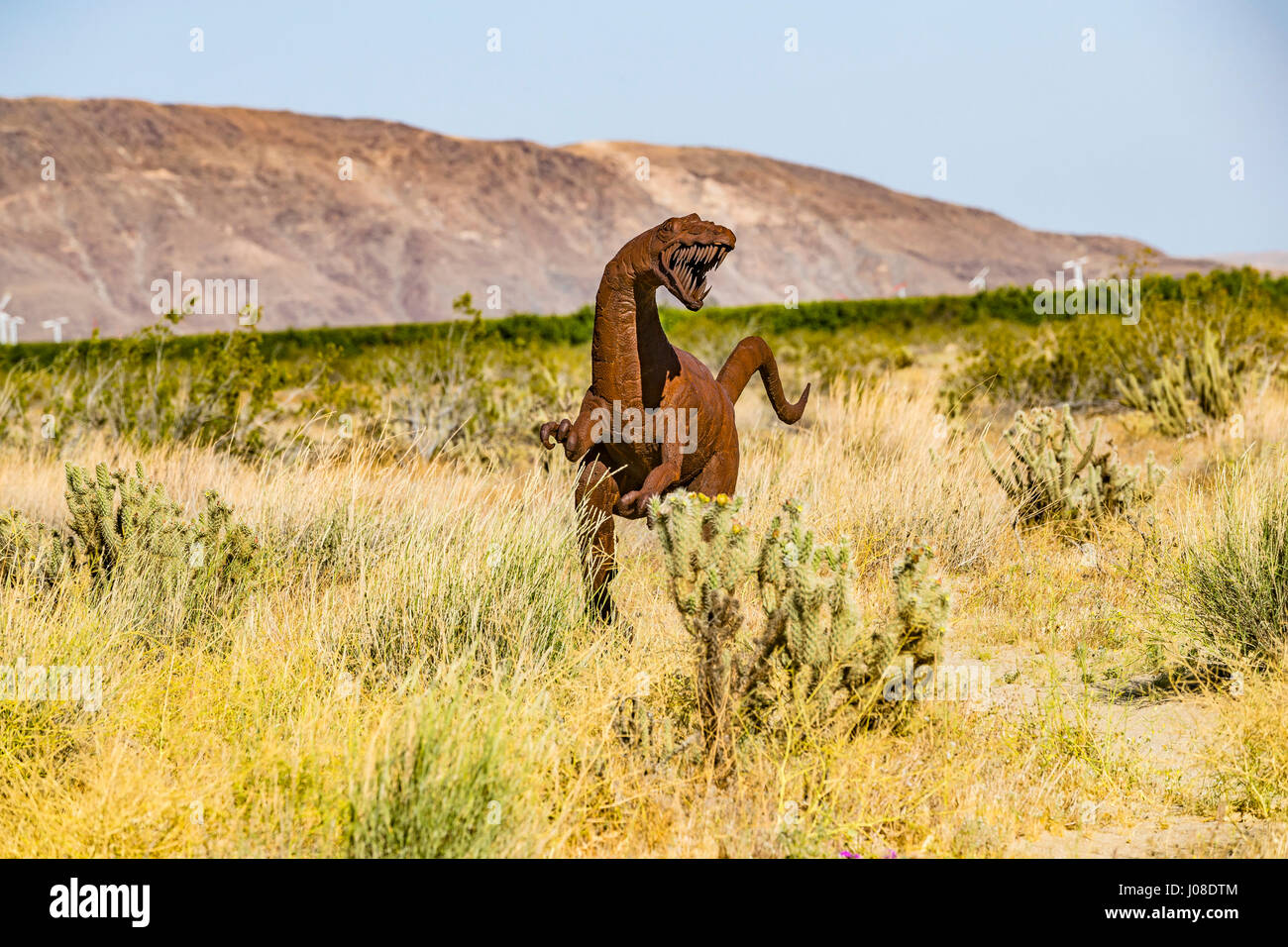 Ricardo Breceda Galeta Meadows Sky Art steel sculptures Stock Photo - Alamy