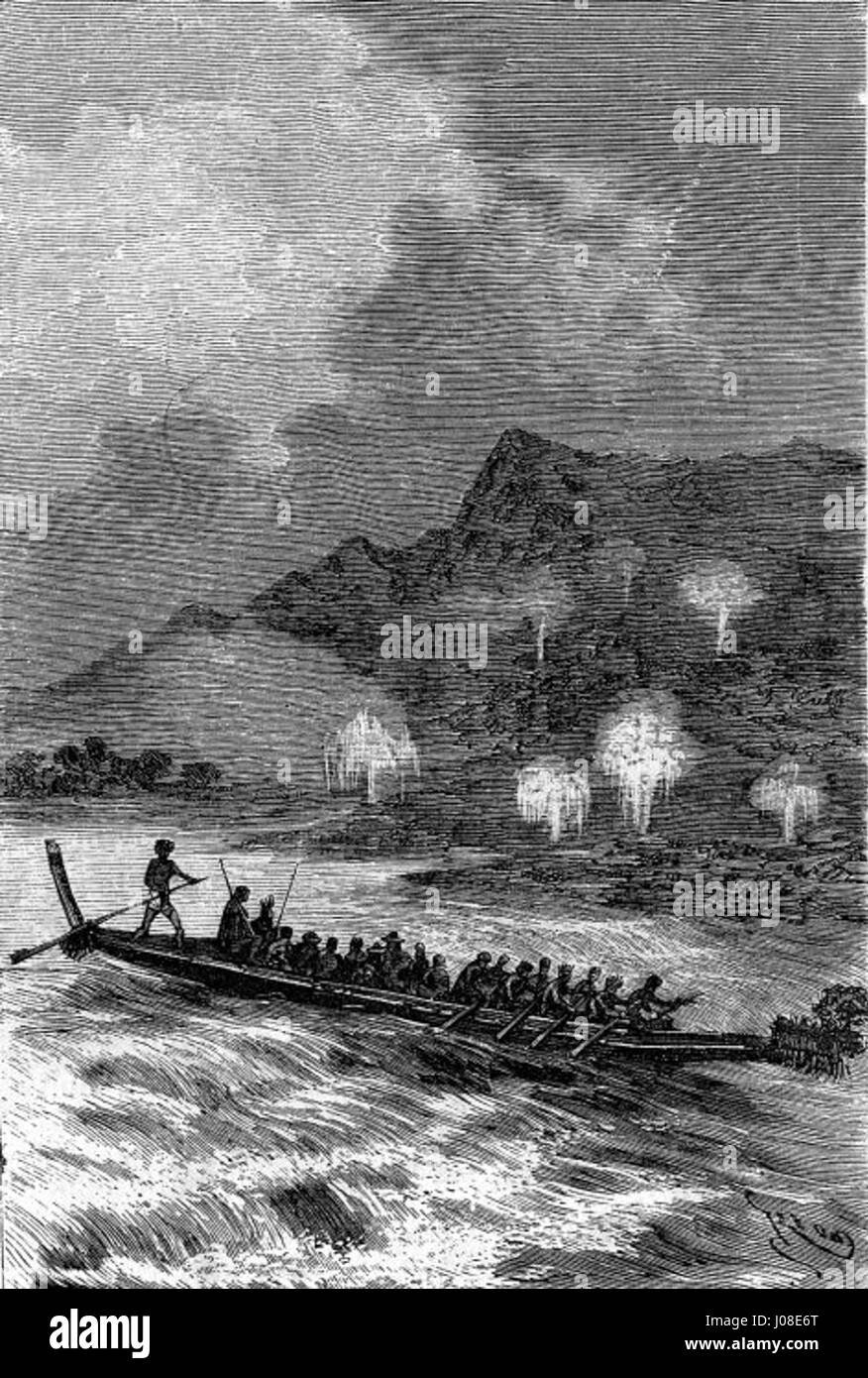 'The Children of Captain Grant' by Édouard Riou is an illustration from ...