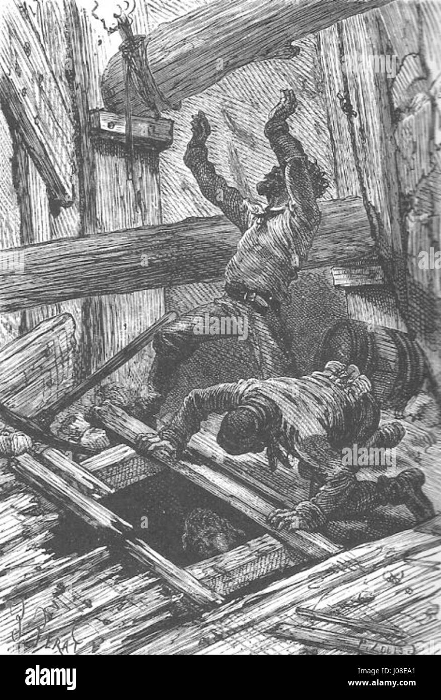 'The Fur Country' by Férat and Beaurepaire is an illustration of fur ...