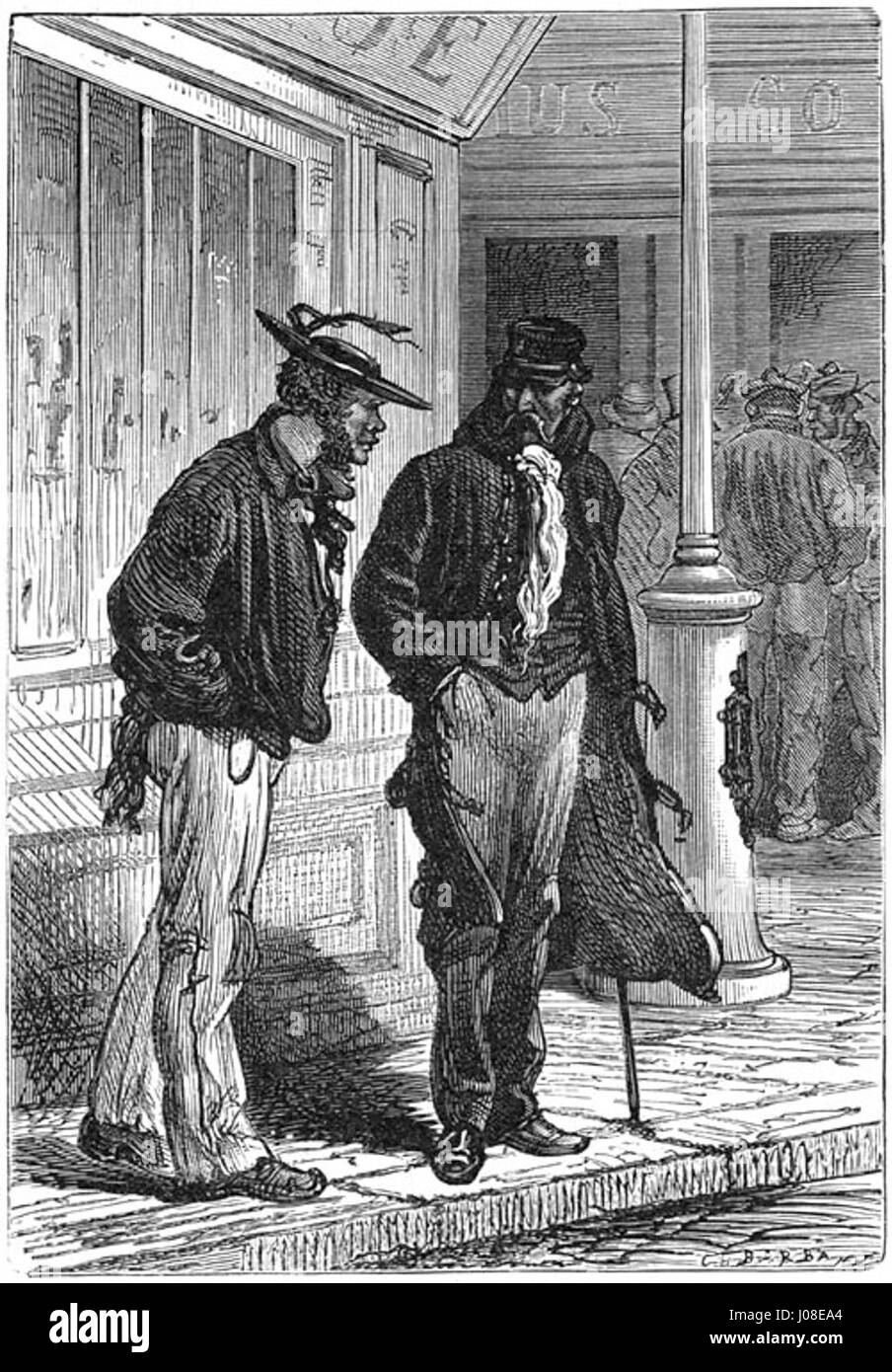 ‘The Mysterious Island’ by Jules Férat is an 19th-century artwork ...