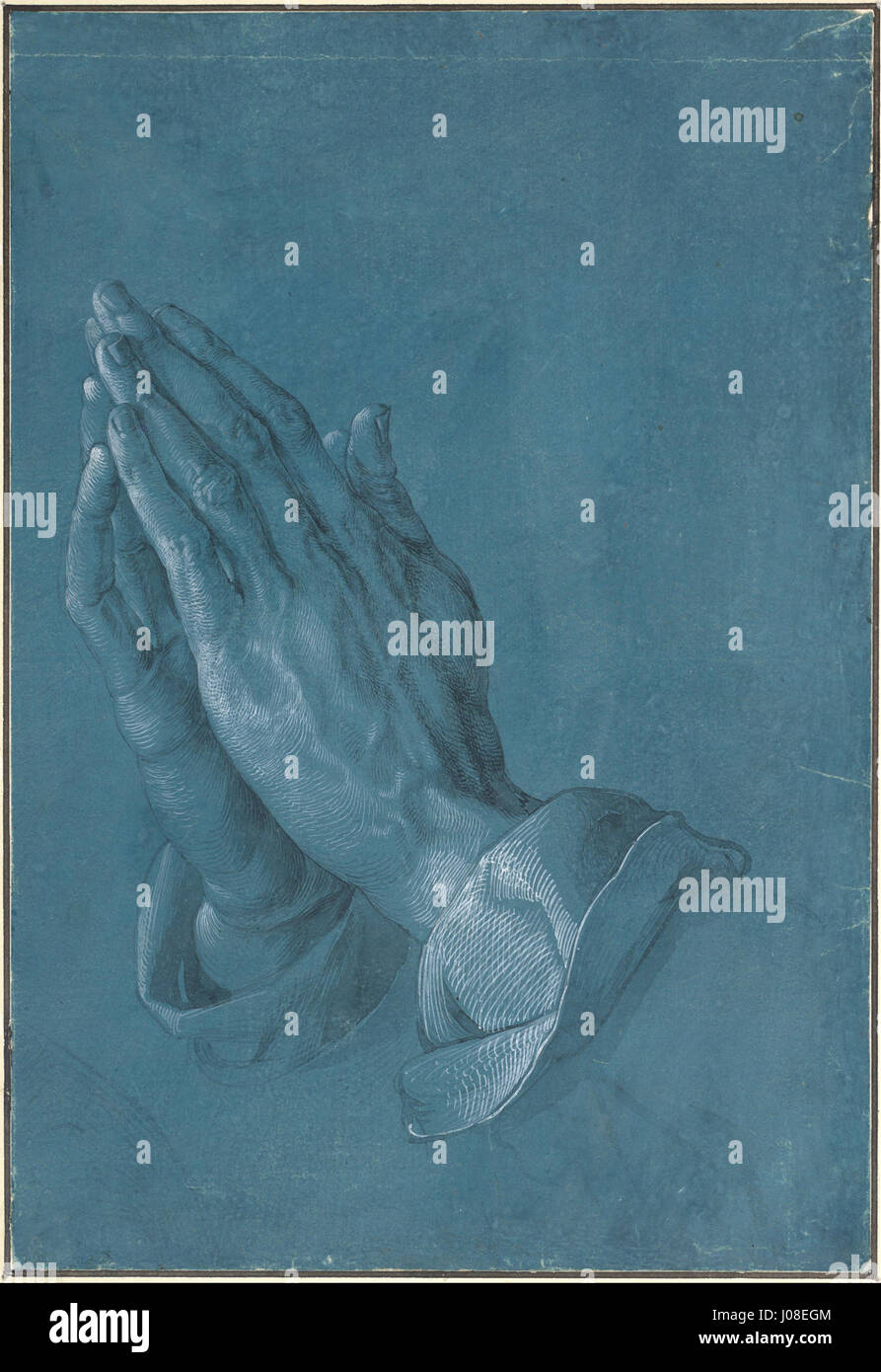 Albrecht dürer hands hi-res stock photography and images - Alamy