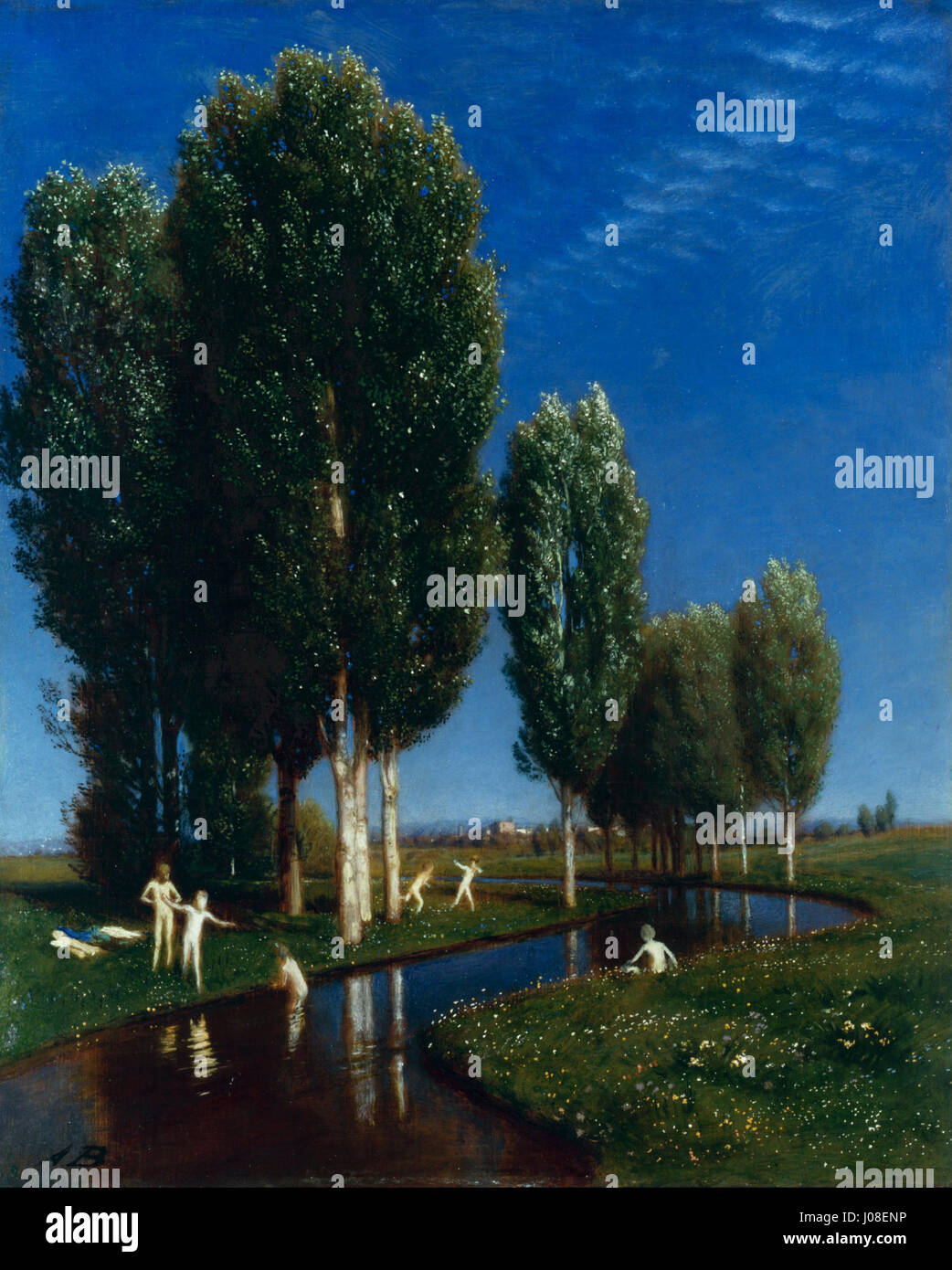 Arnold Bocklin Work Of Art High Resolution Stock Photography and Images ...