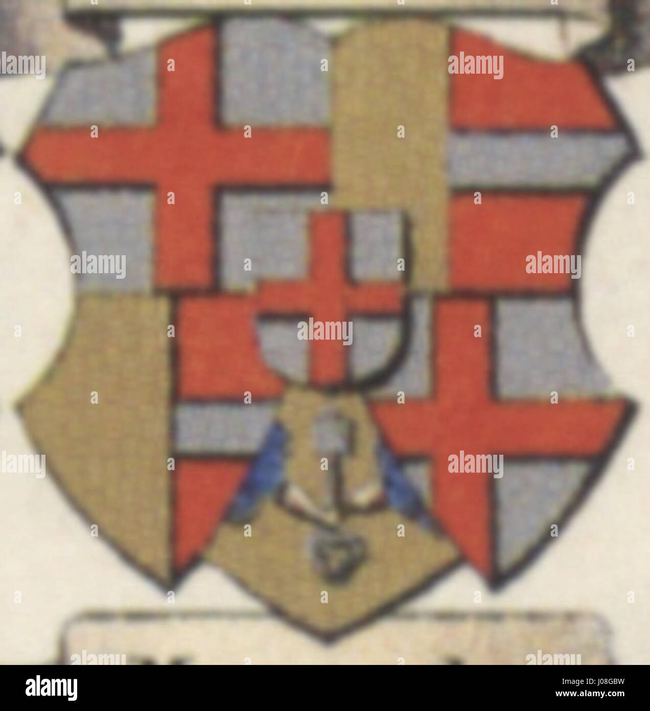 'Wappentafel Bischöfe Konstanz 66' features a heraldic representation ...