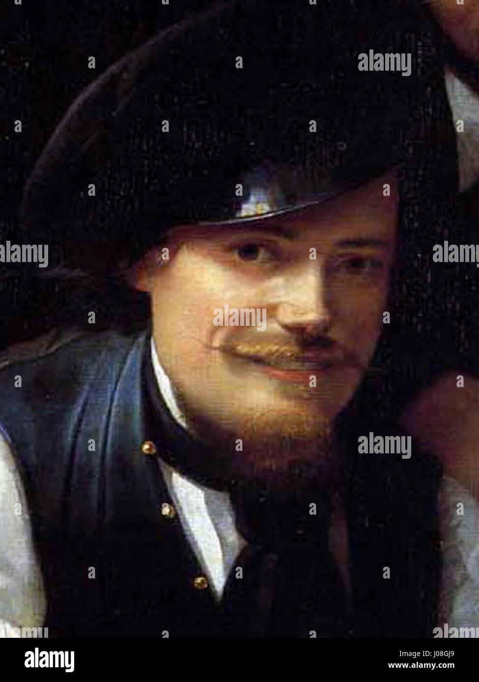 This 1840 self-portrait by Franz Xaver Winterhalter presents the artist ...