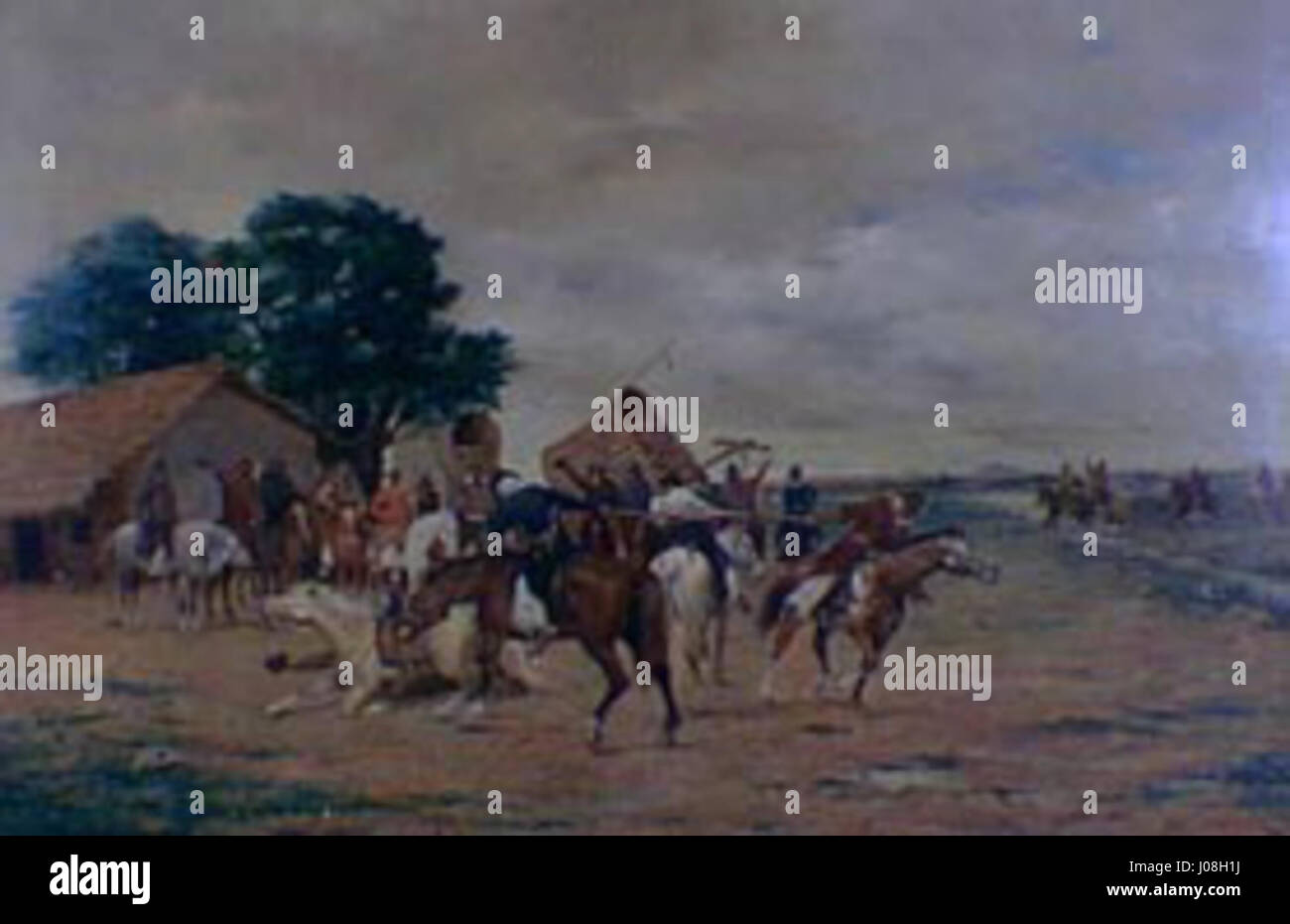 'El juego del pato' ('The Duck Game') is an 1892 oil painting by ...