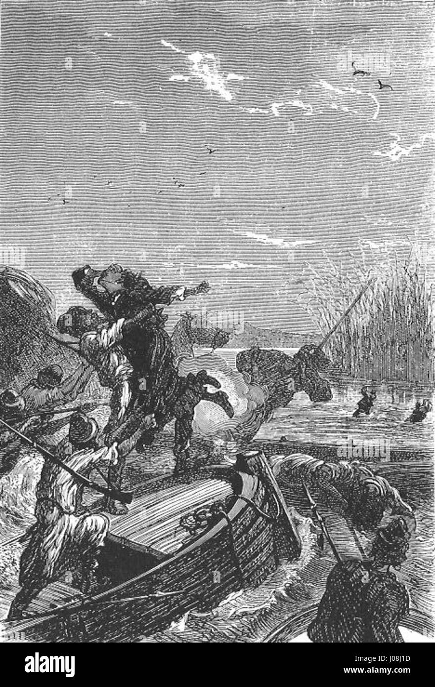 This illustration from Jules Fé rat's 'Michael Strogoff' depicts a ...