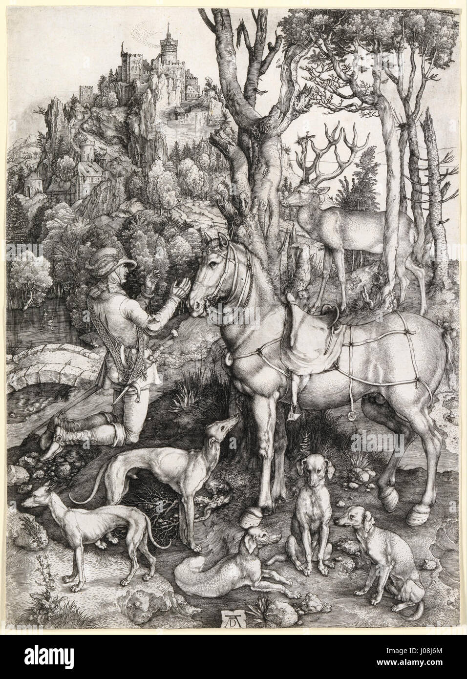 Albrecht Dürer’s 'St. Eustace' depicts the legendary story of St ...