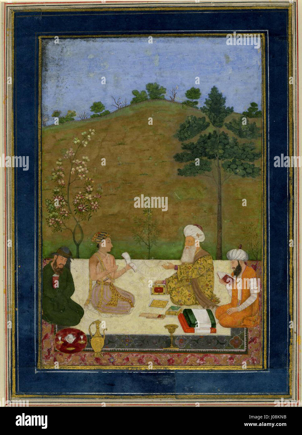 An artwork featuring Dr. Shik with three sages, accompanied by an ...