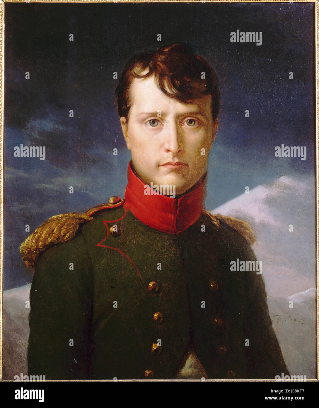 François Gérard’s painting 'Napoléon Bonaparte Premier Consul' depicts ...