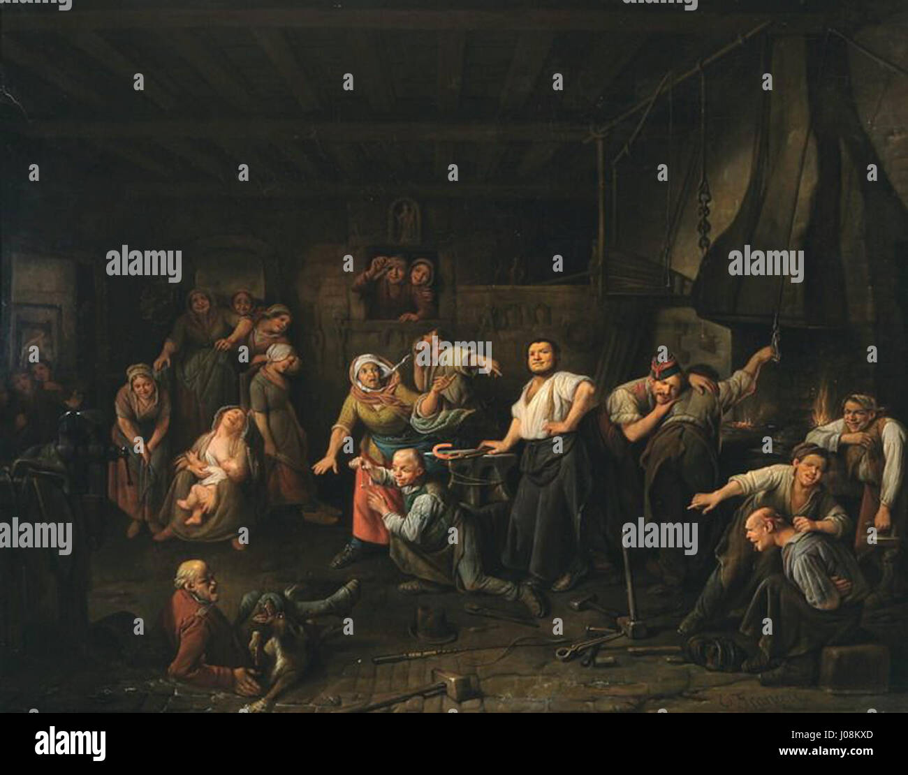 'Le dent extrahé' (The Extracted Tooth) by François is a mid-19th ...