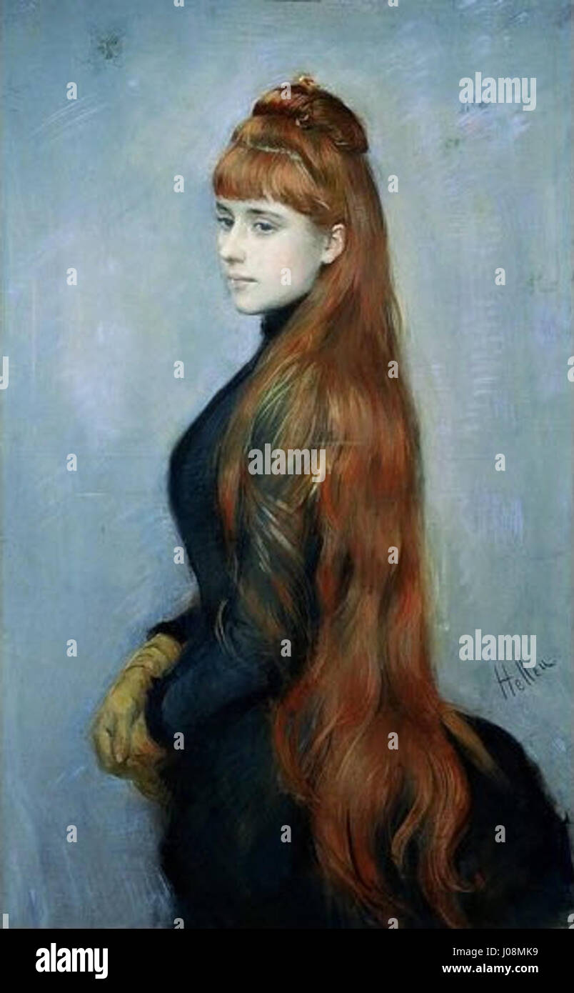 Paul Helleu’s portrait of Alice Guérin captures the elegance and poise ...