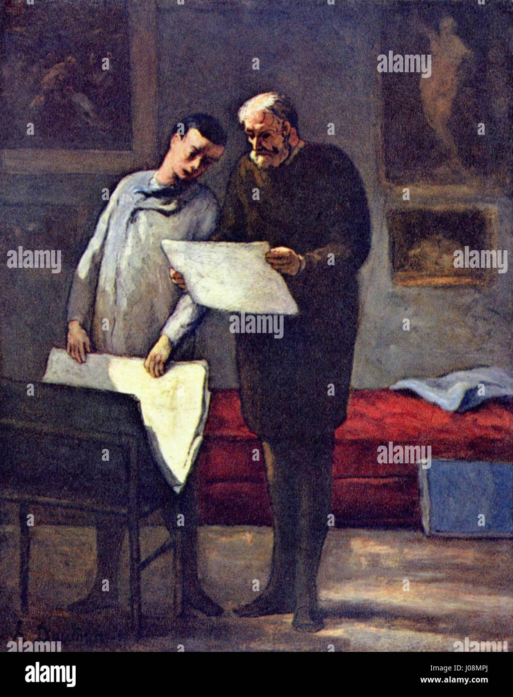 Caricature by honore daumier hi-res stock photography and images - Alamy