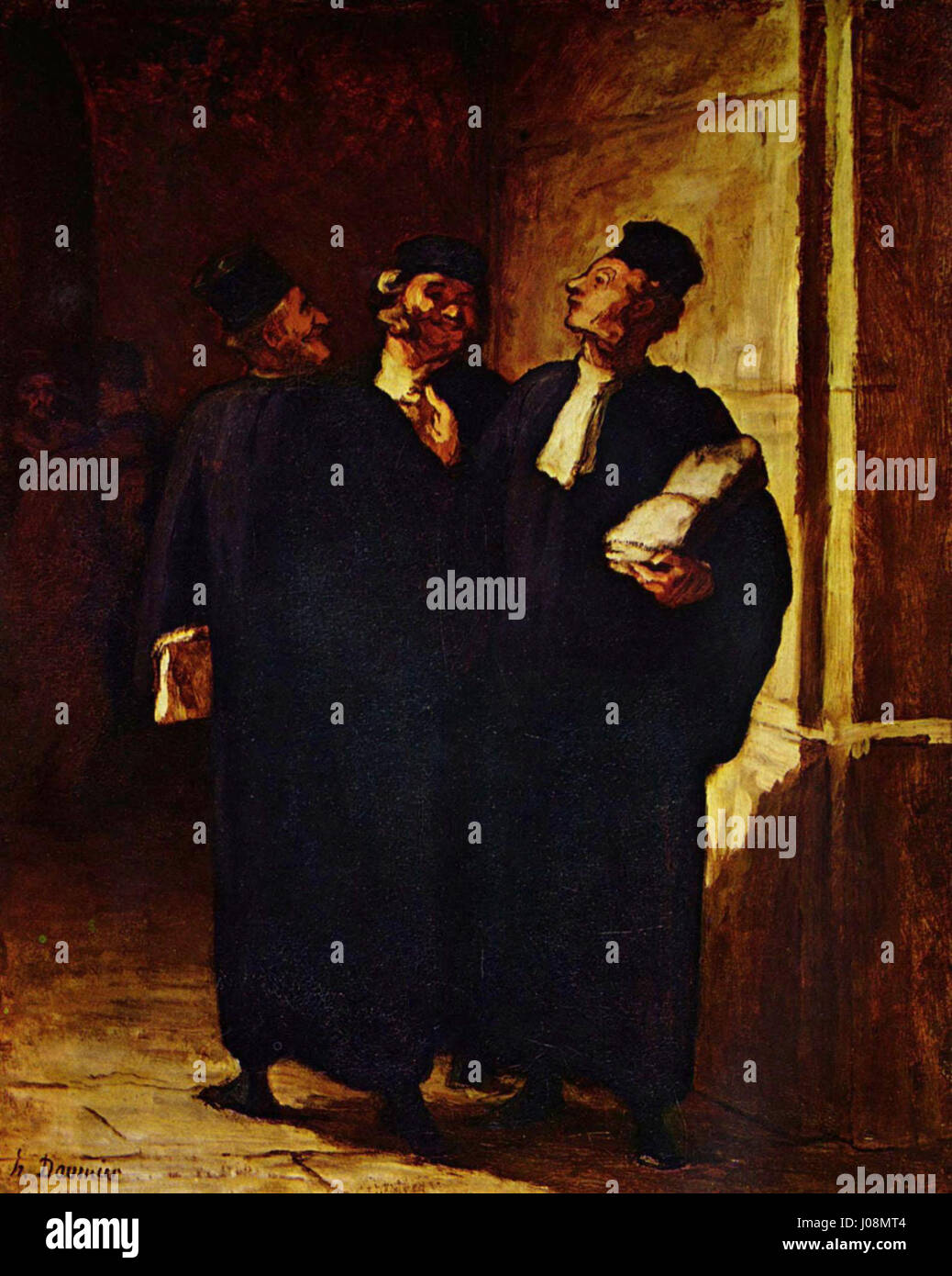 Honoré Daumier was a French artist known for his satirical paintings ...