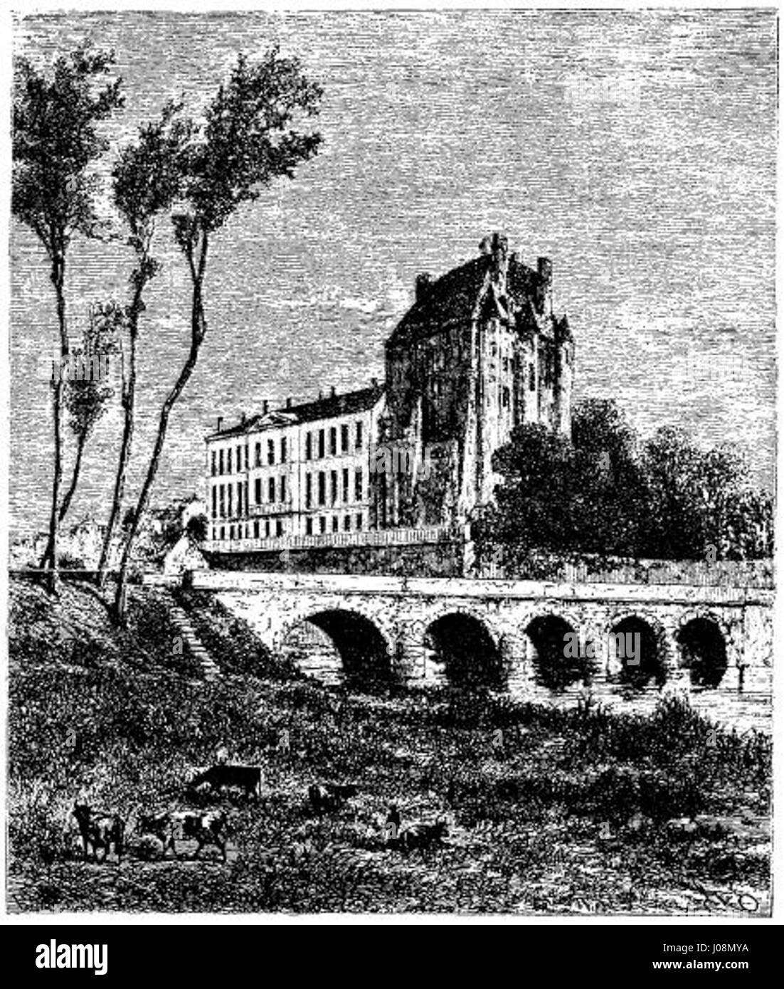 This illustration from 'Géographie illustrée de la France et de ses ...