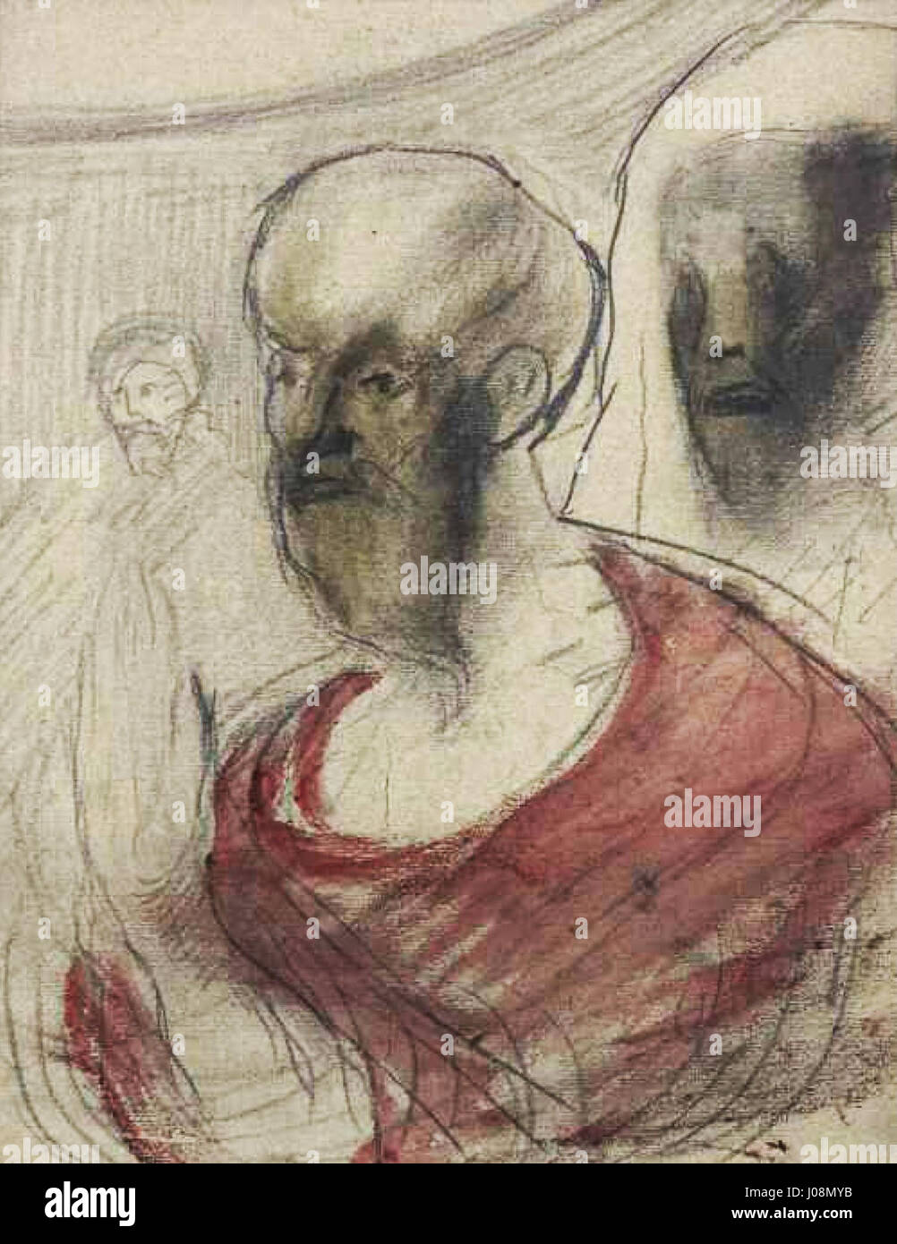 'Gul csy Prophet c. 1910' is an artwork depicting a prophet from the ...