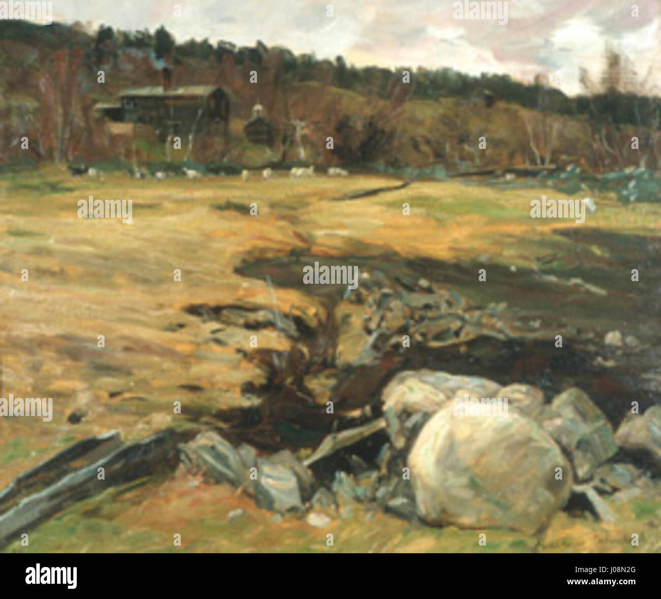 Gustav wentzel painting hi-res stock photography and images - Alamy