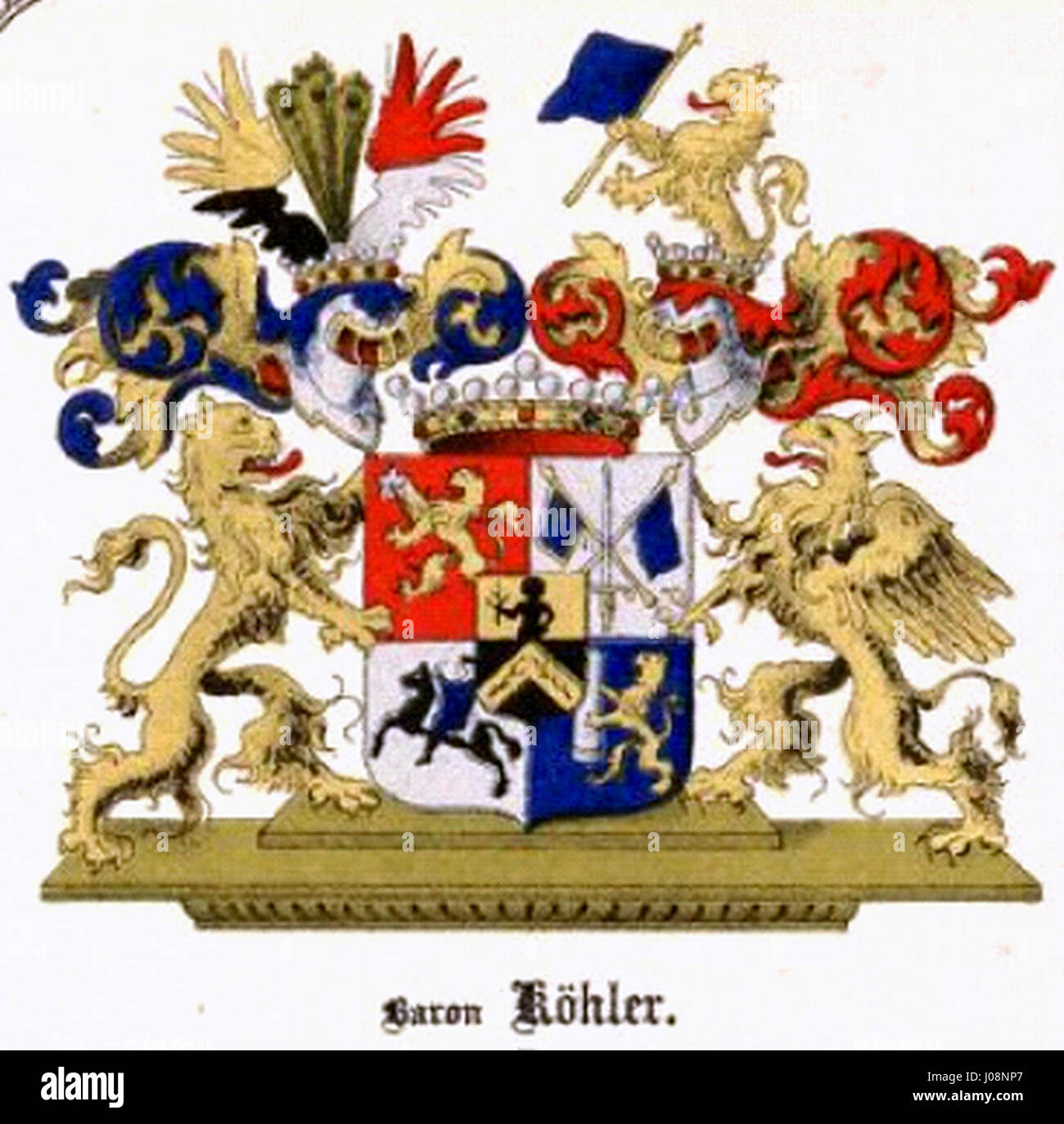 The title ‘Köhler Baron’ likely refers to an aristocratic portrait ...